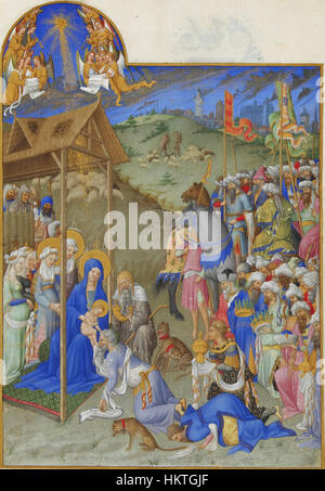 The 'Adoration of the Magi' represents the biblical story where the ...