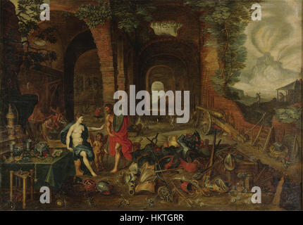 Jan Brueghel and Hendrick van Balen - The Marriage of the Goddess of the Sea, Thetis, and King ...