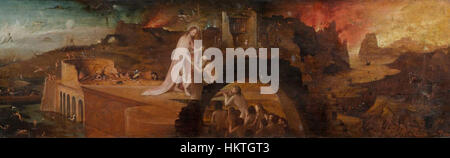 A painting by a follower of Jheronimus Bosch, *Christ in Limbo* depicts ...