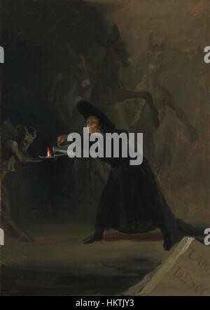 Francisco de Goya’s 'The Bewitched Man' depicts a man in a trance-like ...