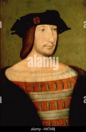 Jean Clouet’s portrait of François I, King of France, captures the ...