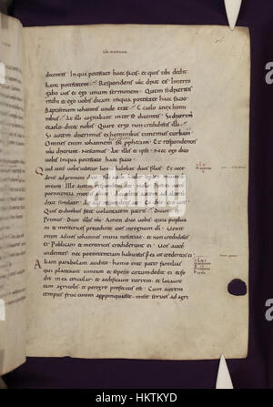 The Latin Gospels manuscript, housed at the Bodleian Libraries, is an ...