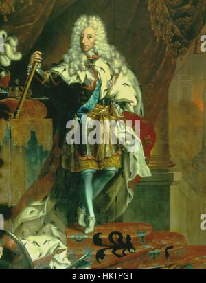 Portrait of a King Frederick IV of Denmark, Pieter van Gunst, After ...