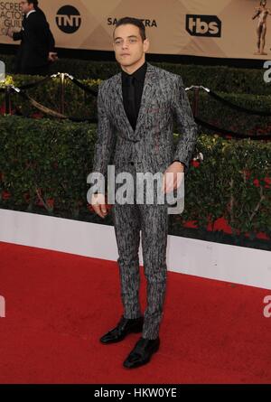 Rami Malek at the 23rd Annual Screen Actors Guild Awards held at the ...