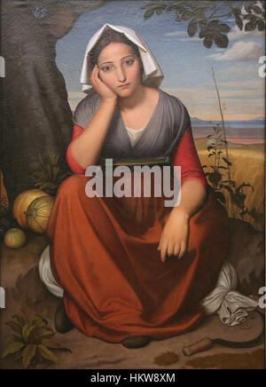 'Vittoria Caldoni' by Friedrich Overbeck is a 19th-century painting ...