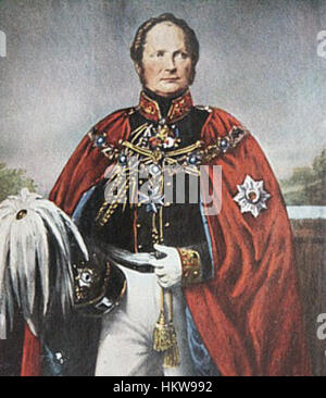 A portrait of Friedrich Wilhelm IV of Prussia, painted by Paalzow ...