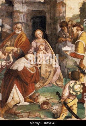 A painting from the Ferraris collection depicting Lieve in the Damme ...
