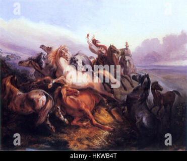 This painting by the German artist Rugendas captures the scenic beauty ...