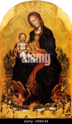 Gentile da Fabriano’s 'Madonna and Child' is a classic example of ...