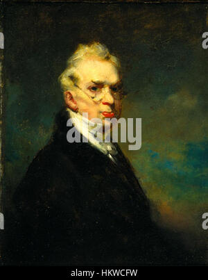 This self-portrait by artist George Chinnery captures the artist ...