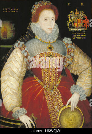 George Gower Elizabeth Sieve Portrait Stock Photo - Alamy
