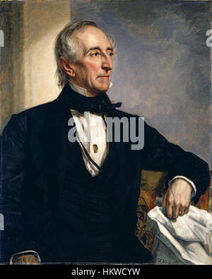 George P. A. Healy’s portrait of John Tyler, the 10th U.S. President ...
