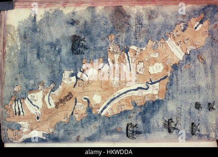 Map of Crete Stock Photo - Alamy