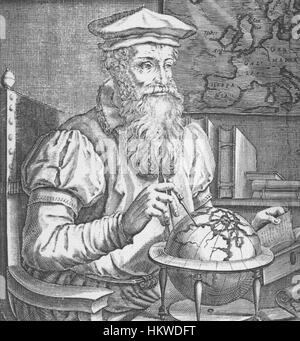 The 1569 world map by Gerardus Mercator is famous for its accurate ...