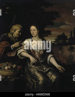 Vertumnus and Pomona 1700s by Gerard I Hoet Stock Photo - Alamy