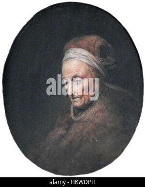 An oil painting by Gerard Dou, known for his mastery of detail and ...