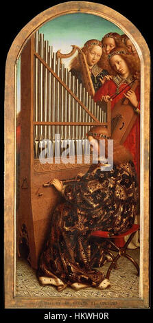 The Ghent Altarpiece, a masterpiece of Northern Renaissance art ...