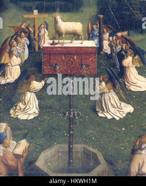 Jan van Eyck, a prominent 15th-century Flemish painter, was known for ...