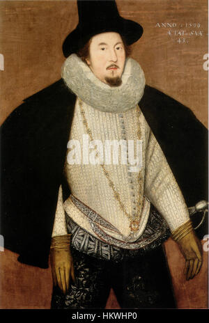 Gilbert Talbot 7th Earl of Shrewsbury 1596 Stock Photo - Alamy