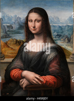 Gioconda (copia del Museo del Prado restaurada Stock Photo - Alamy