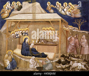 This fresco by Giotto in the Lower Church of Assisi, titled 'The ...