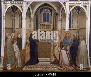 Giotto’s 'Presentation of Christ in the Temple' illustrates the ...