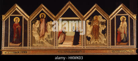 A 14th-century painting from the Bottega di Pacino di Bonaguida ...