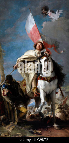 In this work by Giovanni Battista Tiepolo, King Latinus offers his ...