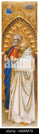 This 14th-century painting, part of a polyptych from the Galleria ...