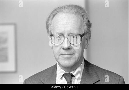 Peter Baring, Chairman of Baring Brothers Bank, photographed in 1991 ...
