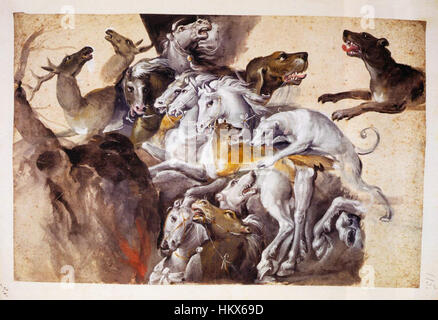 Giuseppe Arcimboldo - Composition with Animals Stock Photo - Alamy