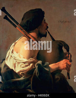 This oil painting by Hendrik ter Brugghen features the ancient ...