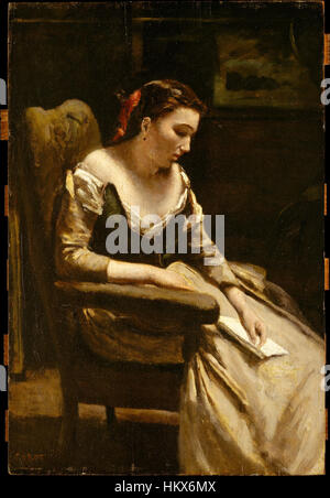 Jean-Baptiste-Camille Corot - Letter C 1865 Stock Photo - Alamy