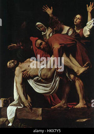 The Deposition by Caravaggio Stock Photo - Alamy