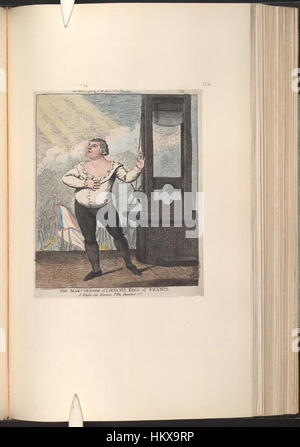 This artwork depicts the martyrdom of Louis XVI, the King of France ...