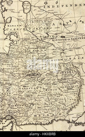 This 1747 map by Bowen offers a detailed depiction of North and South ...
