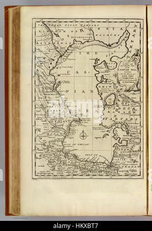 This 1747 map by Bowen offers a detailed depiction of North and South ...