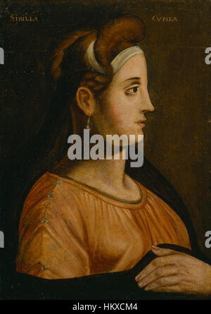 The 'European Sibyl' painting, from the British collection, depicts a ...