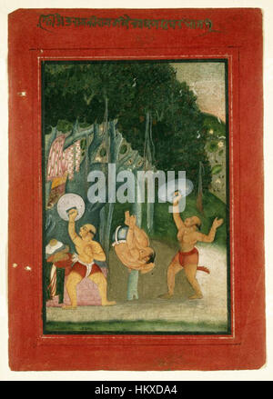 'Ragamala' is a series of Indian miniature paintings, often portraying ...