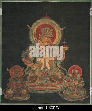 Bishamonten, depicted in this artwork, is one of the Seven Lucky Gods ...
