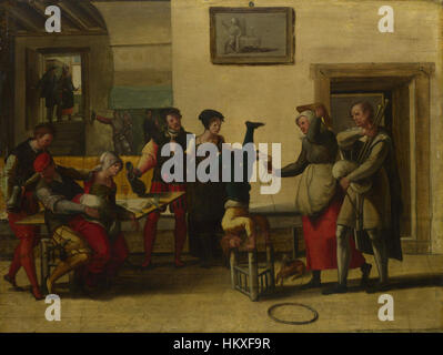 Brunswick Monogrammist - Itinerant Entertainers in a Brothel Stock ...