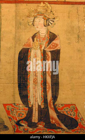 This painting from the Song Dynasty depicts Emperor Ningzong of Song ...