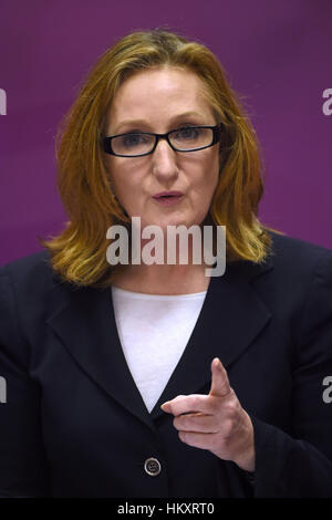 Ukip deputy chairwoman and health spokesman Suzanne Evans delivering a ...