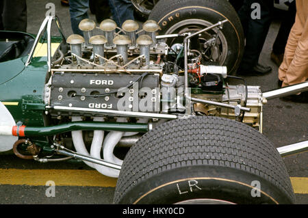 1968 Lotus 49 Grand Prix, Formula 1 racing car at the Goodwood Festival ...