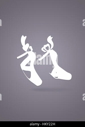 Girl pink dance pointes background. Ballet shoes girl seamless pattern ...