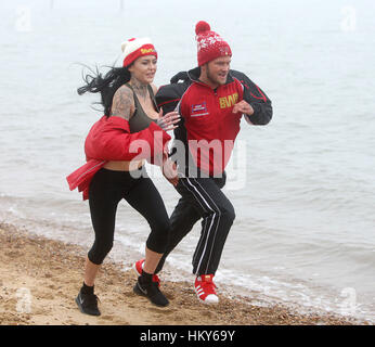 Robin Deakin, aka 'Britains Worst Boxer,' on a training run at ...