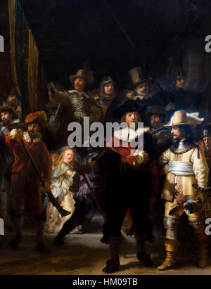 The Netherlands, Amsterdam, Rijksmuseum. Painting The Company of Frans ...