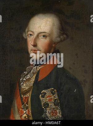 This portrait of Kaiser Joseph II, Holy Roman Emperor, captures his ...