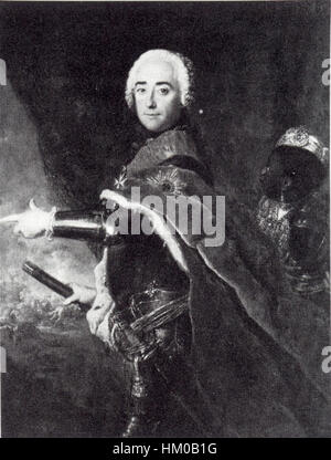 This painting depicts the historical figure Albrecht von Wallenstein ...