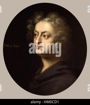 This portrait of Henry Purcell, painted by Closterman, captures the ...